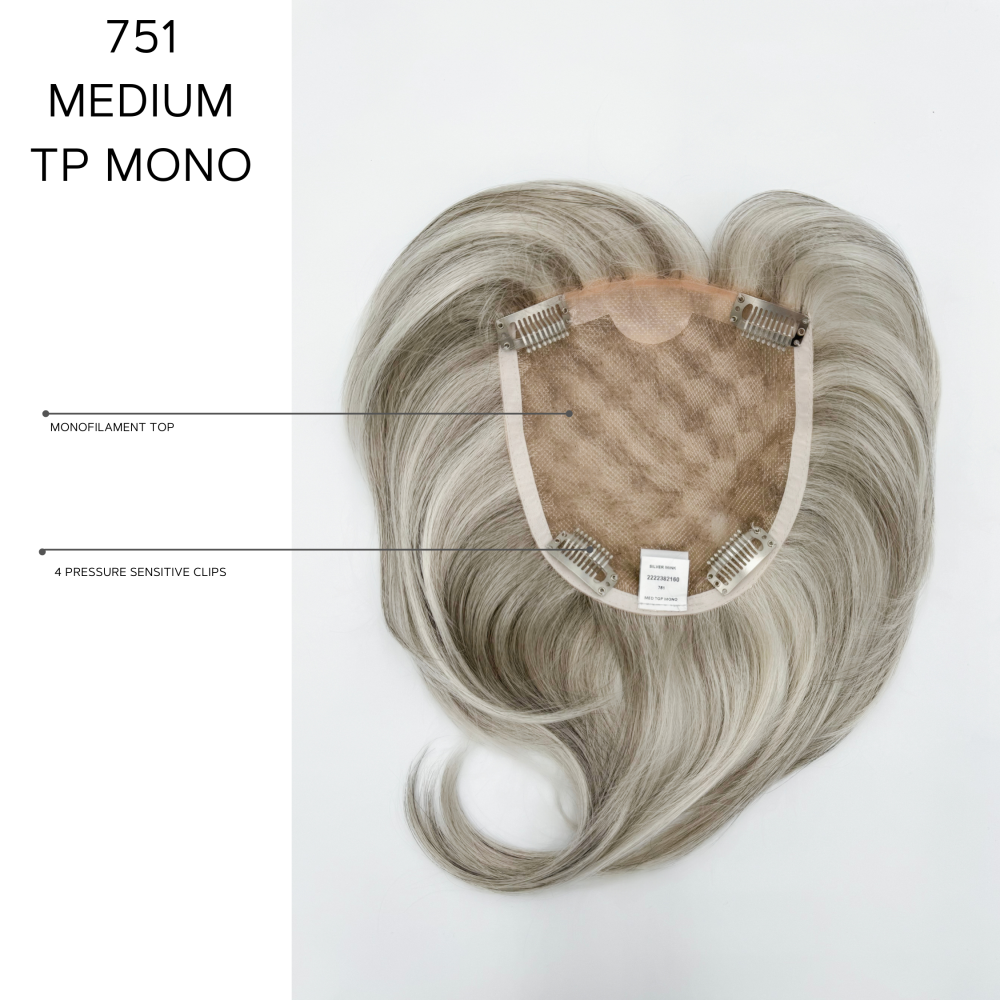 Medium Top Piece Mono | Rene of Paris